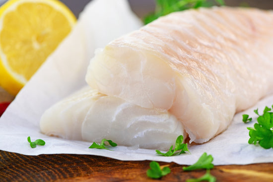 Fresh Icelandic Cod Fillets for Sale - Atlantic Cod, 1 lb